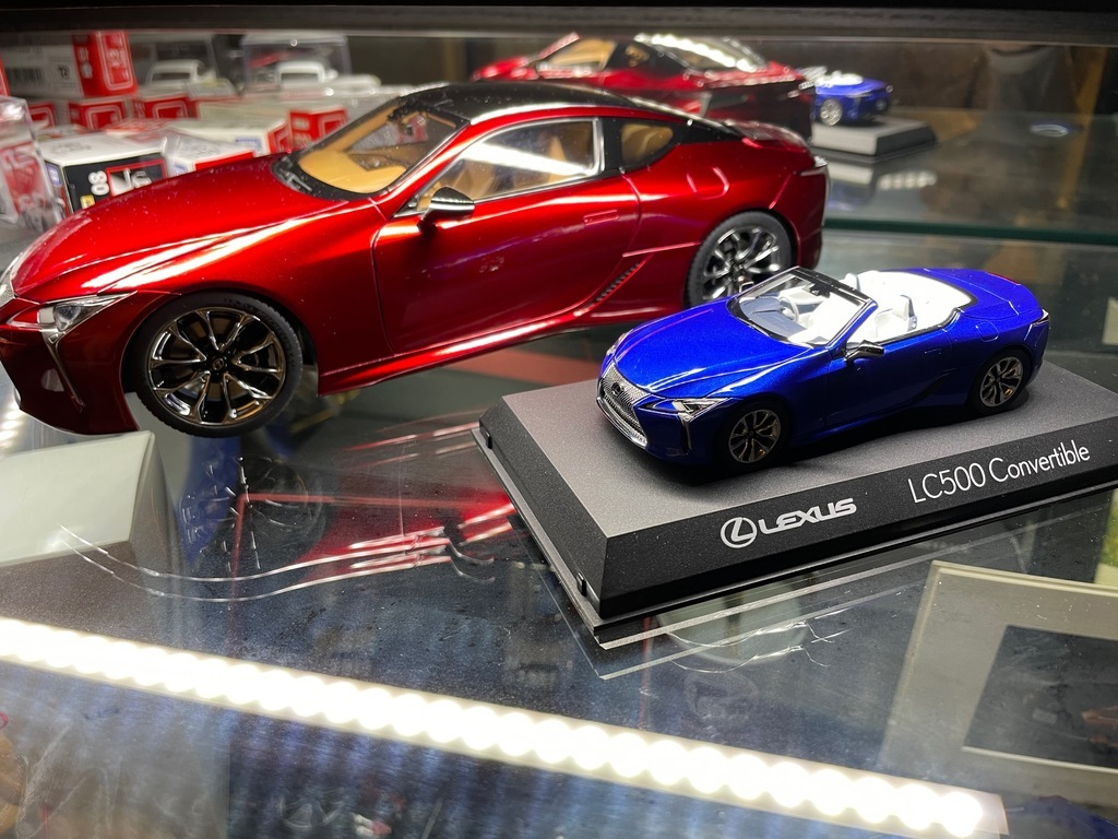 LC500 Convertible ミニカー納車完了！: のんびりなまけにっき2